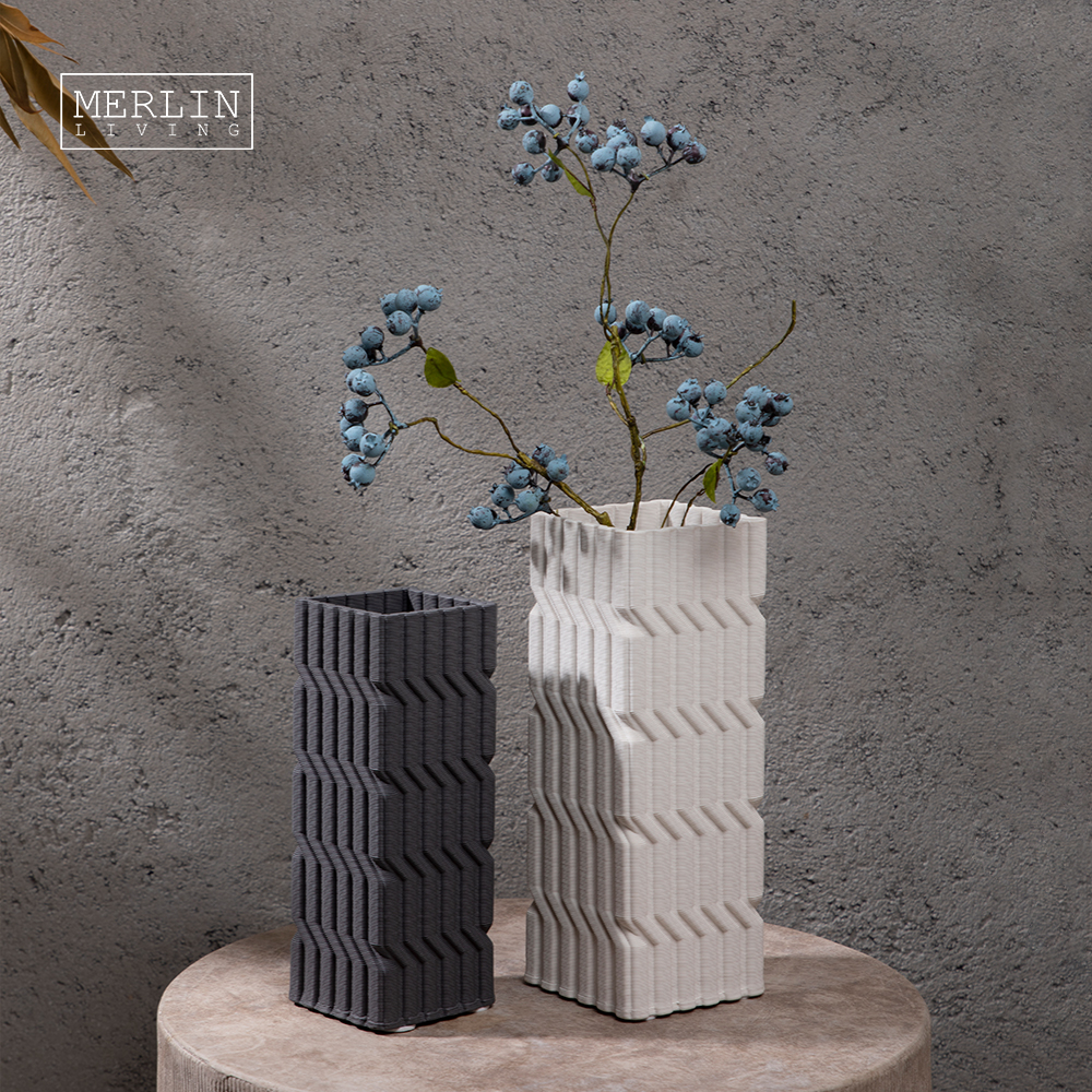 Best Merlin Living 3D Printing Technology Circuit Pattern Ceramic Vase ...