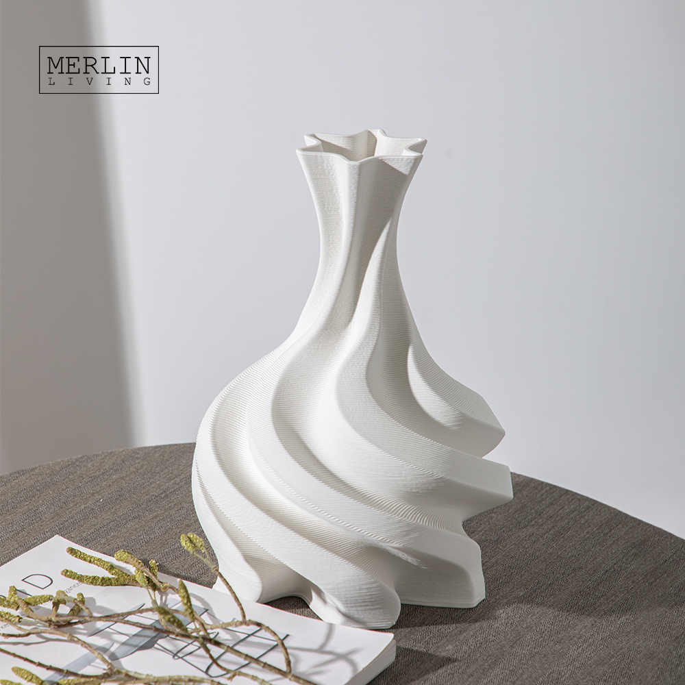 Best 3D Printing minimalist ceramic decoration home vase Merlin Living ...