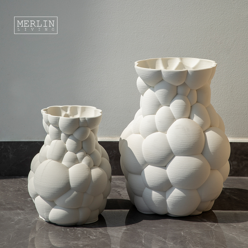 Best 3D Printing vase Molecular structure ceramic home decor Merlin ...