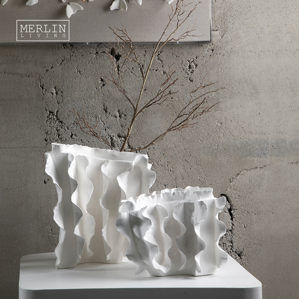 Best Merlin Living Handmade Pinch Crinkle Home Decor Vase factory and ...